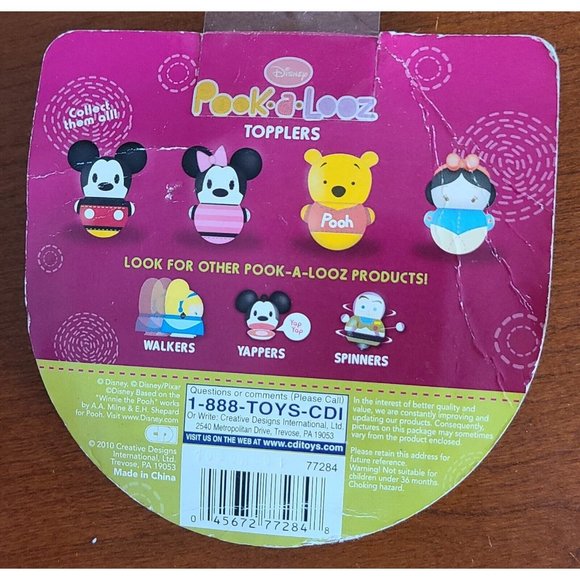Disney | Toys | Disney Pook A Looz Winnie The Pooh Wobble Toy Figure New | Poshmark